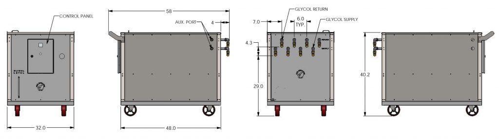 Mobile Glycol Heating Unit | GD-25 Glycol Heater | G&D Chillers