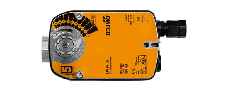 What is a Belimo Valve and how is it typically used? | G&D Chillers